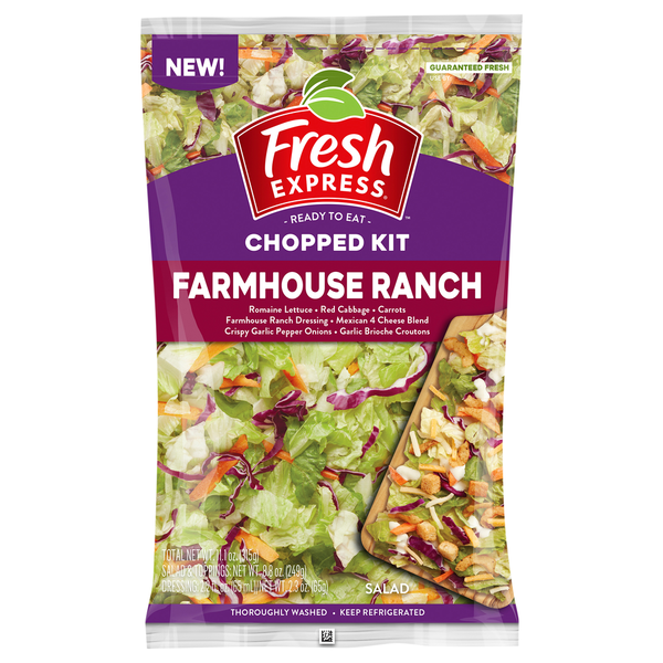 ShopRite Fresh Express Farmhouse Ranch Salad Kit Same-Day Delivery ...
