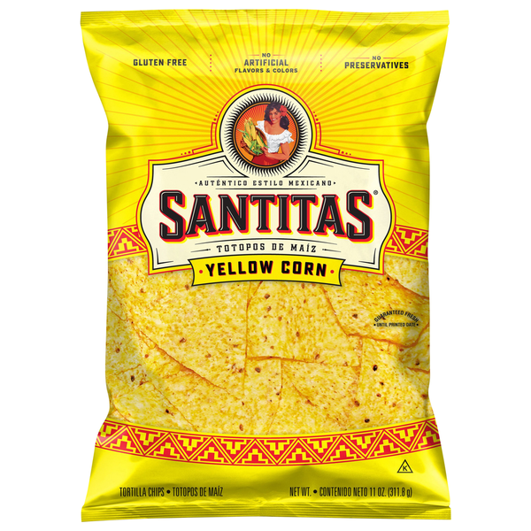 SANTITAS Yellow Corn Tortilla Chips Same-Day Delivery or Pickup ...