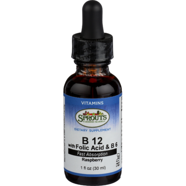 Sprouts B-12 W/ Folic Acid & Vit B6 Same-Day Delivery or Pickup ...