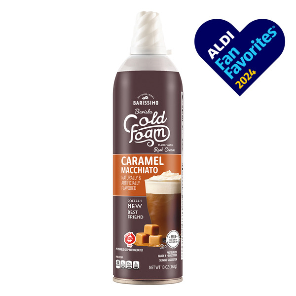 ALDI Barissimo Caramel Macchiato Cold Foam Same-Day Delivery or Pickup ...