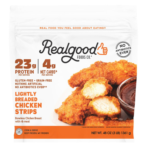 Costco Real Good Foods Lightly Breaded Chicken Strips Same-Day Delivery ...
