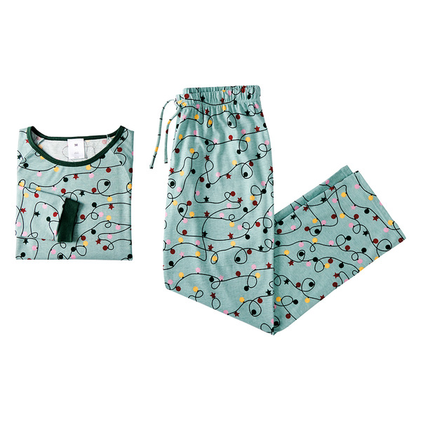 ALDI Merry Moments Men's Holiday Lights Pajamas Same-Day Delivery or ...