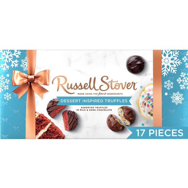 Russell Stover Christmas Assorted Milk & Dark Chocolate Dessert ...
