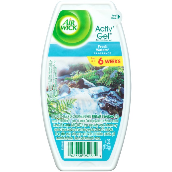 Air Wick Activ' Gel Fresh Waters Fragrance Air Freshener (4 oz) - Instacart