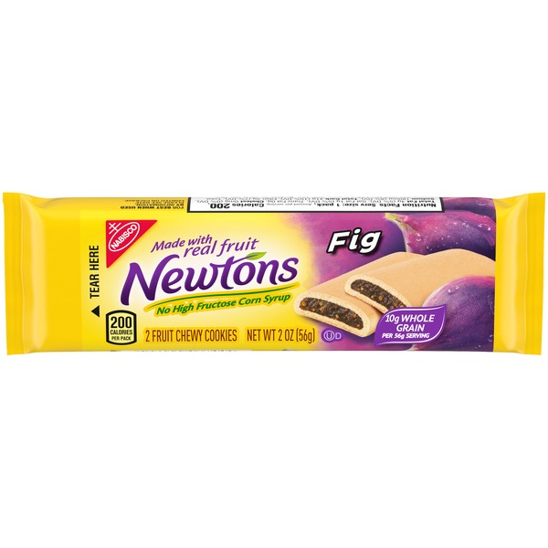 Newtons Fig Fat Free Fruit Chewy Cookies - Snack Packs (2 oz) - Instacart