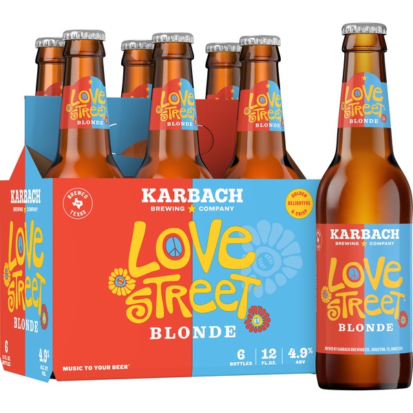 Karbach Brewing Co. Love Street Blonde Beer (12 oz) - Instacart