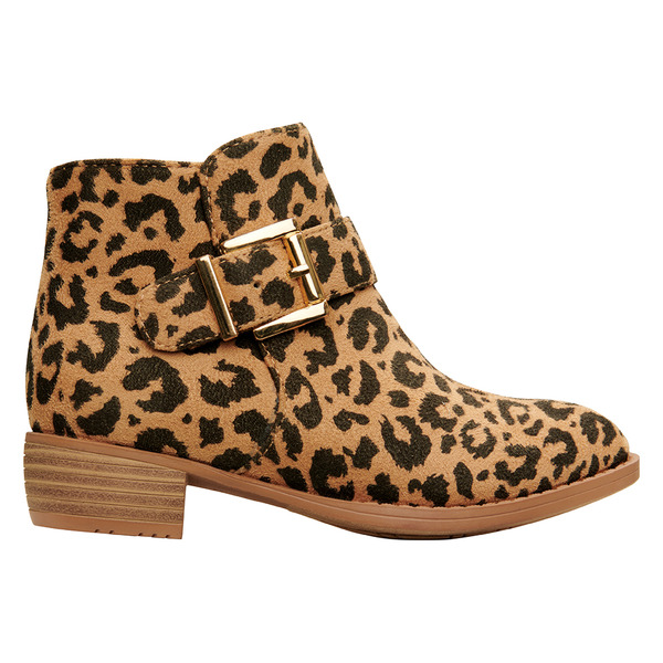 ALDI Lily & Dan Toddlers Girls Ankle Boots - Leopard Same-Day Delivery ...