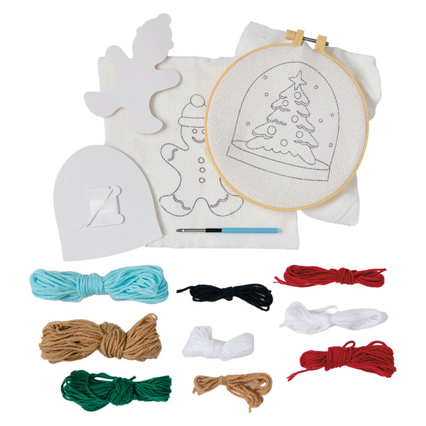 ALDI 25.4 Gingerbread & Tree Punch Needle Kit Same-Day Delivery or ...
