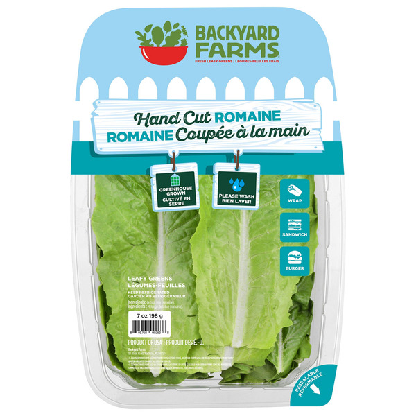 Wegmans Backyard Farmer Hand Cut Romaine Leafy Greens Same-Day Delivery ...