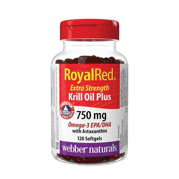 Costco Webber Naturals 750 mg Royal Red Krill Oil Plus With Astaxanthin Same-Day Delivery ...