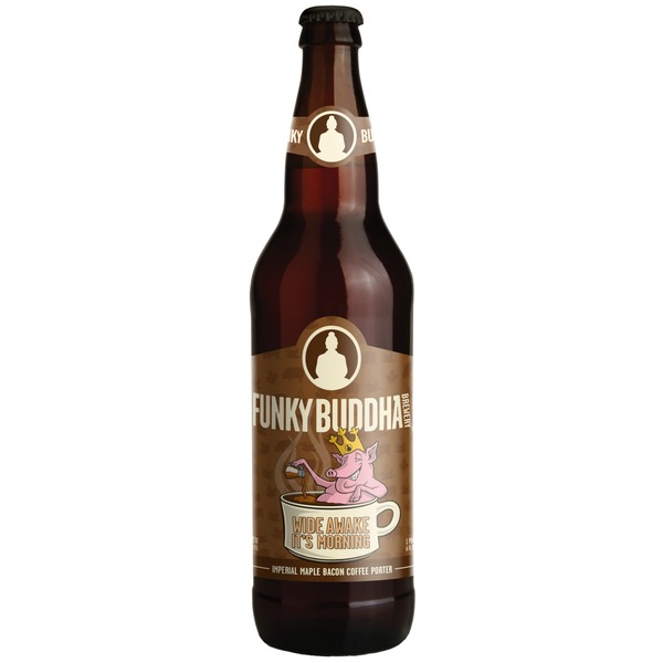 Funky Buddha Wide Awake It's Morning Imperial Porter Craft Beer Bottle ...