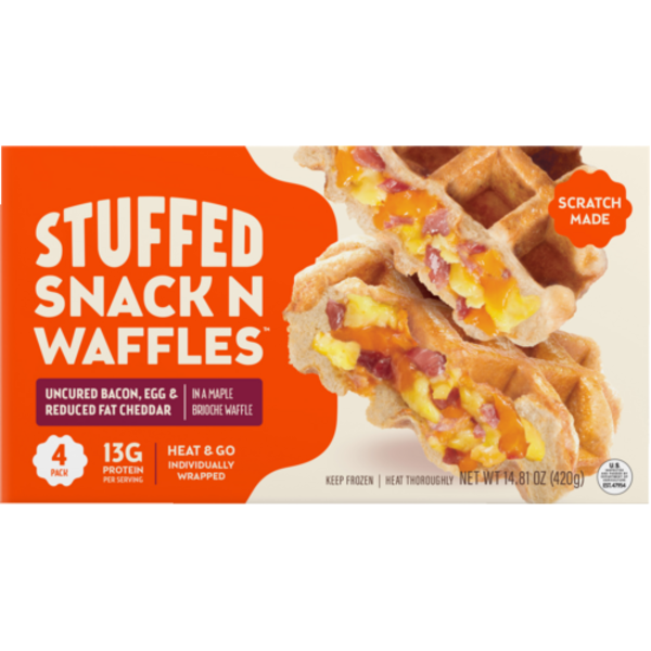 Stuffed Snack'n Waffles Bacon, Egg and Cheese Stuffed Waffle Same-Day ...