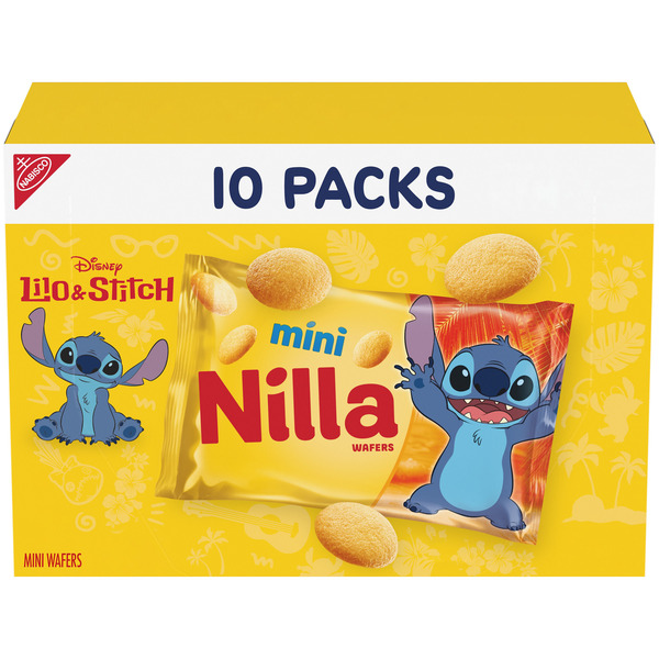 NILLA Mini Cookies, Vanilla Wafers, Snack Packs 10 oz Same-Day Delivery ...