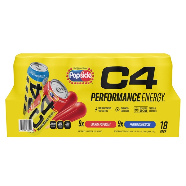 C4 Performance Energy Variety Pack, 16 fl oz, 18-count Same-Day ...