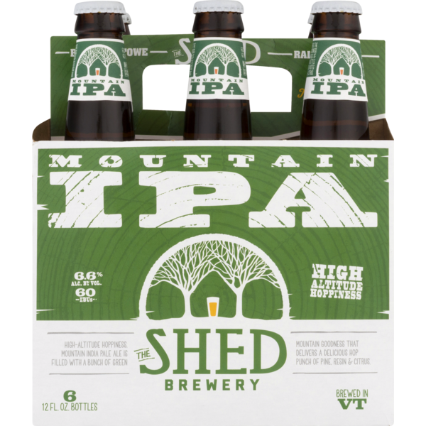 The Shed Brewery Mountain IPA (12 fl oz) - Instacart