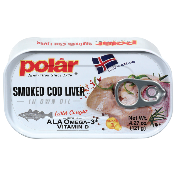 Polar Smoked Cod Liver in Own Oil Same-Day Delivery or Pickup | Woodman ...