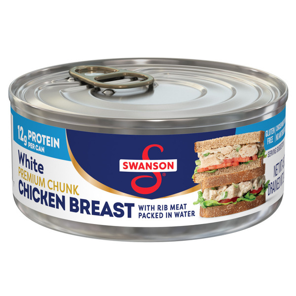 Swanson's White Premium Chunk Canned Chicken Breast in Water Same-Day ...