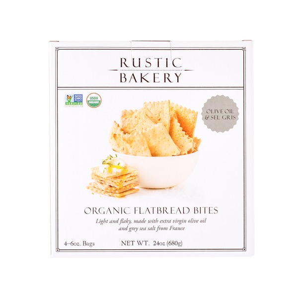 Costco Organic Rustic Bakery Sel Gris Sea Salt Flatbread, 24 oz Pickup ...