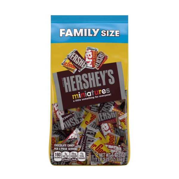 Hershey's Miniatures Assortment (19.75 oz) - Instacart