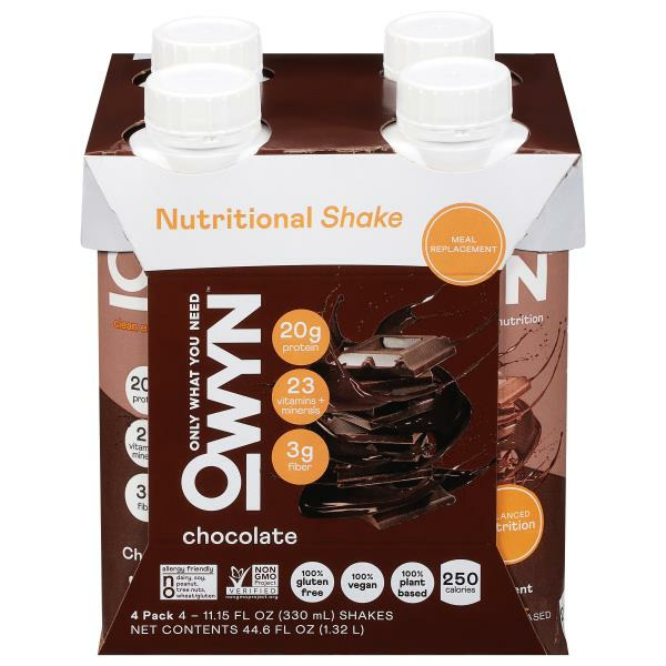Publix OWYN Nutrition Shake, Complete, Chocolate Same-Day Delivery or Pickup | Publix