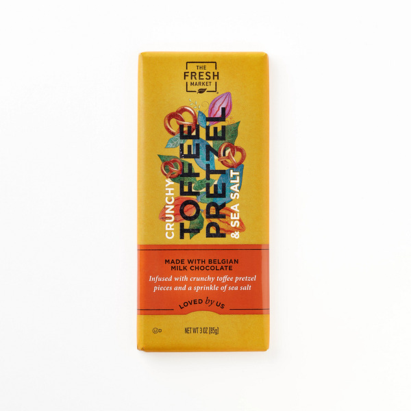 The Fresh Market Toffee Pretzel Sea Salt Milk Chocolate Same-Day ...