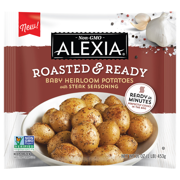 Alexia Potatoes with Steak Seasoning, Baby Heirloom, Roasted & Ready ...