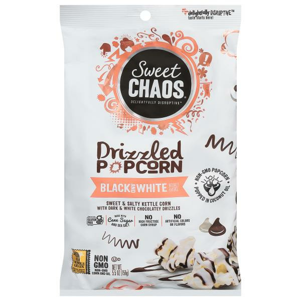 Publix Sweet Chaos Popcorn, Drizzled, Black and White Same-Day Delivery ...