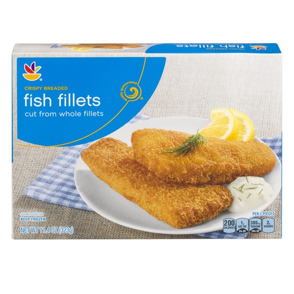 SB Crispy Breaded Fish Fillets (11.4 oz) - Instacart