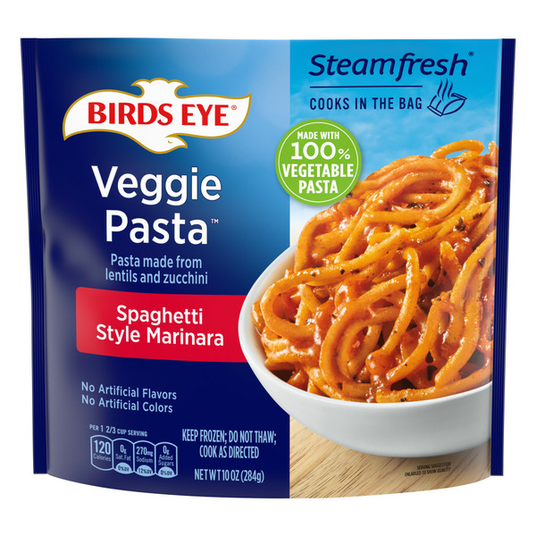 Kroger Birds Eye Veggie Pasta Spaghetti Style Marinara Frozen Side Same ...