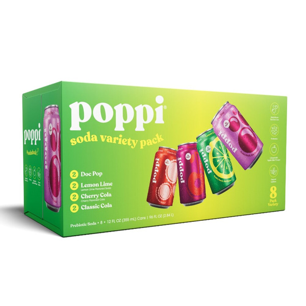 Kroger Poppi Soda, Assorted, Variety Pack Same-Day Delivery or Pickup ...