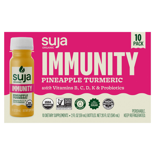 Suja Organic Immunity Ginger Orange Wellness Shots Same-Day Delivery ...