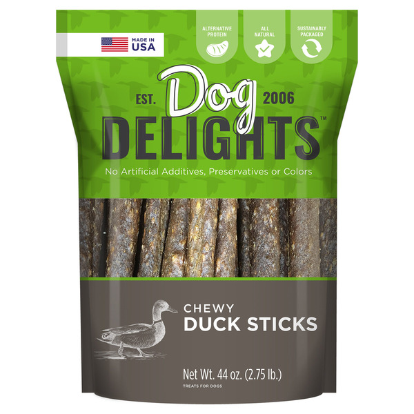 Dog Delights Chewy Duck Sticks Same-Day Delivery | Costco