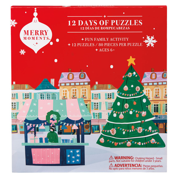 Merry Moments 12 Days of Puzzles - Classic Christmas Same-Day Delivery ...