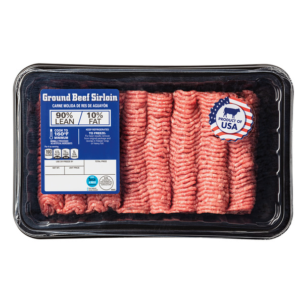 90% Lean Ground Sirloin Same-Day Delivery or Pickup | ALDI