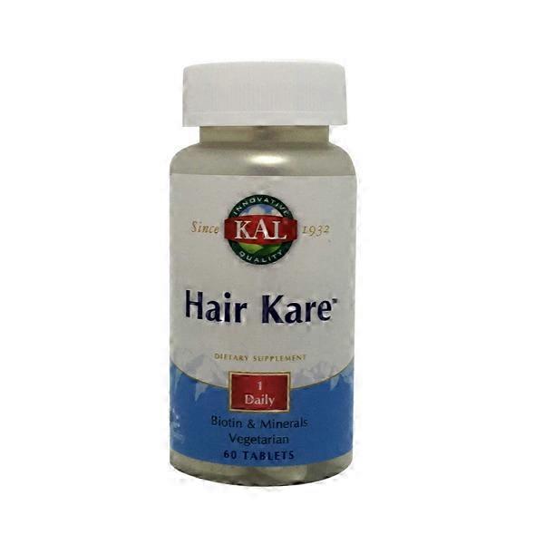 Kal Hair Kare Dietary Supplement Vegetarian Tablets (60 ct) - Instacart