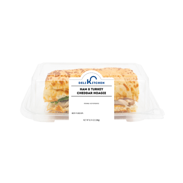 Kroger Deli Kitchen Kitchen Ham & Turkey Cheddar Hoagie Sandwhich Same ...