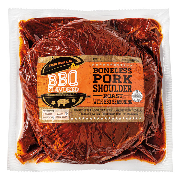 Seasoned Pork Shoulder Barbecue Roast Same-Day Delivery or Pickup | ALDI