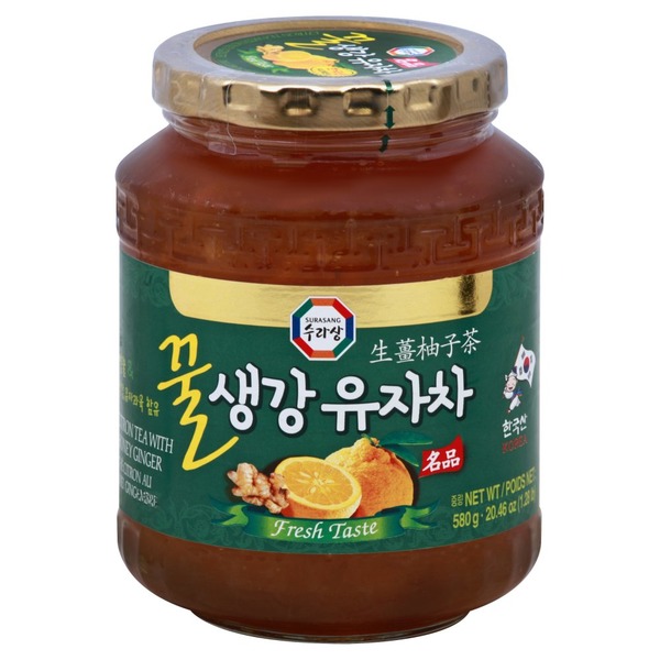 Surasang Citron Tea, with Honey Ginger (20.46 oz) - Instacart