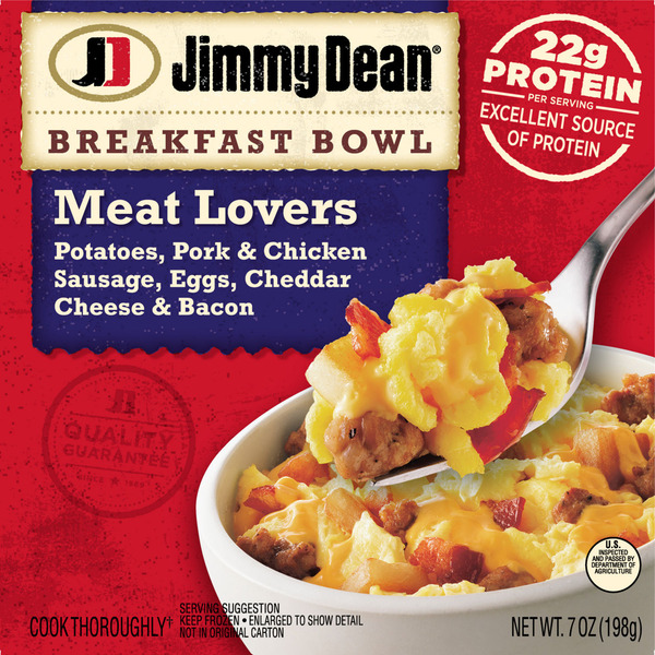 Wegmans Jimmy Dean Breakfast Bowl Meat Lovers, Frozen Same-Day Delivery ...