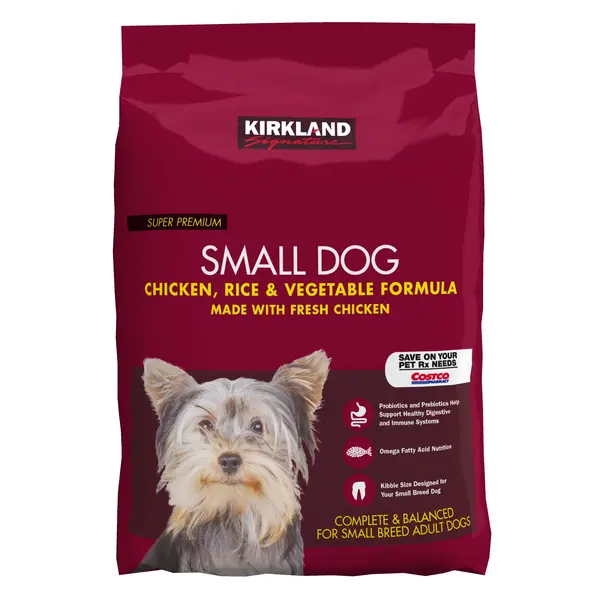 Kirkland Signature Super Premium Small Dog Chicken, Rice & Vegetable ...
