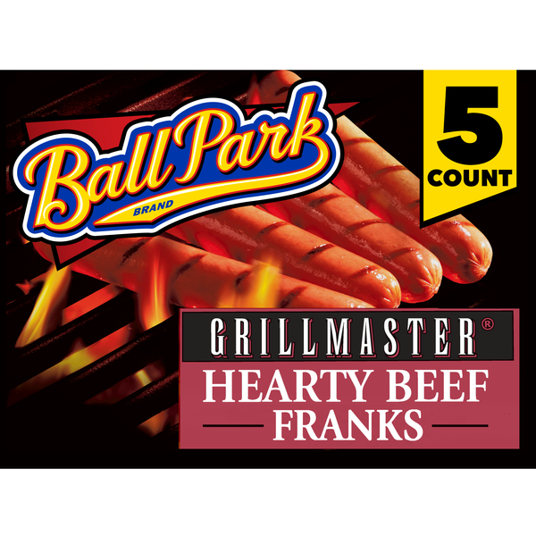 Ball Park Grillmaster Hearty Beef Hot Dogs Same-Day Delivery or Pickup ...
