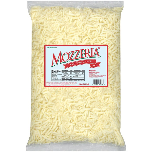 Mozzeria - Part-Skim Shredded Mozzeria Cheese - 5 lbs Delivery or ...