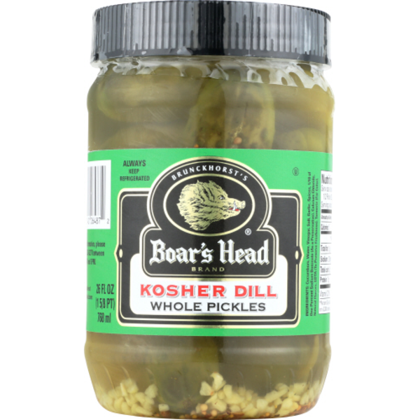Boar's Head Brand Kosher Dill Whole Pickles Same-Day Delivery or Pickup ...