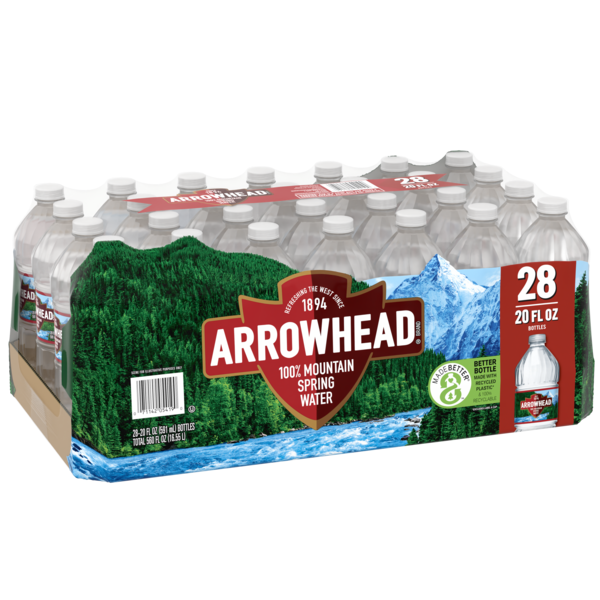 Arrowhead Mountain Spring Water (20 oz) - Instacart