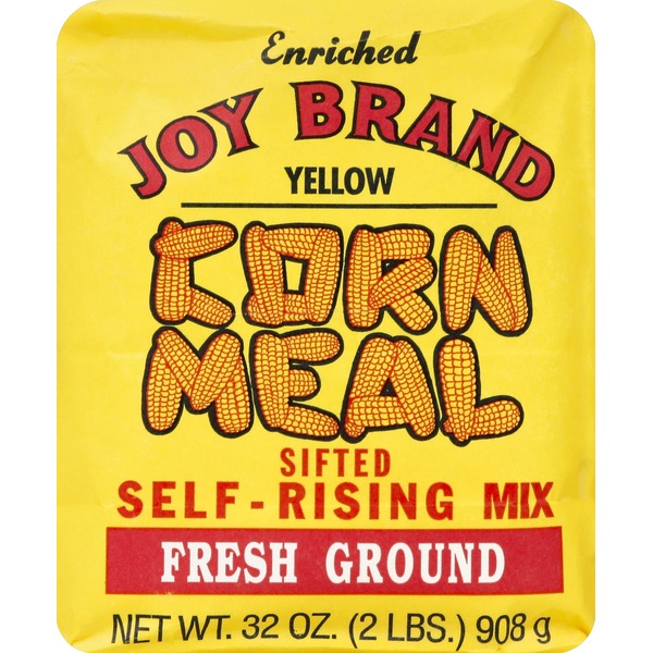 Joy Brand Corn Meal, Yellow, Sifted Self-Rising Mix (32 oz) - Instacart