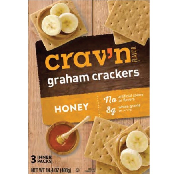 Crav'n Flavor Graham Crackers, Honey, 3 Packs Same-Day Delivery or ...