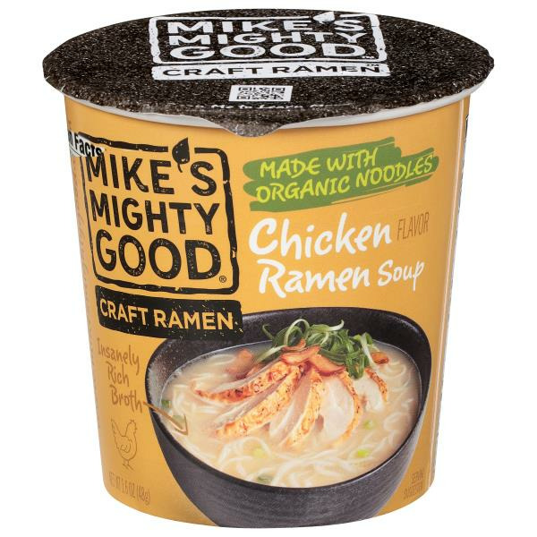 Mike's Mighty Good Chicken Flavor Ramen Noodle Soup Cup Same-Day ...