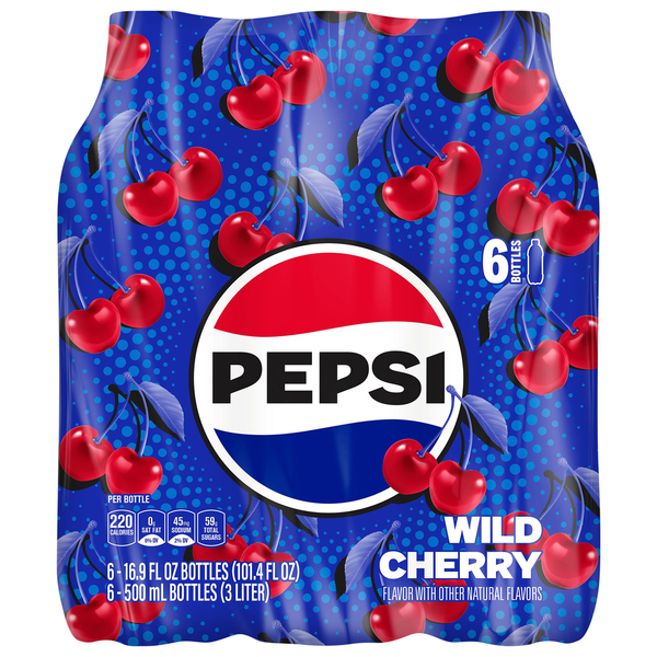 Kroger Pepsi Wild Cherry, Soda - Pack Same-Day Delivery or Pickup ...