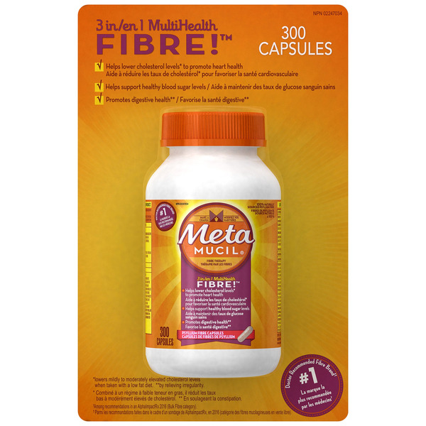Metamucil Psyllium Fiber Capsules Same-Day Delivery | Costco