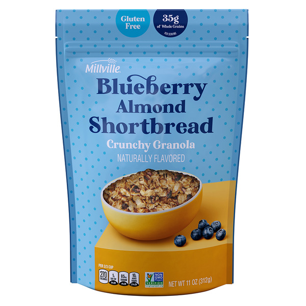 Millville Blueberry Almond Shortbread Granola Same-Day Delivery or ...